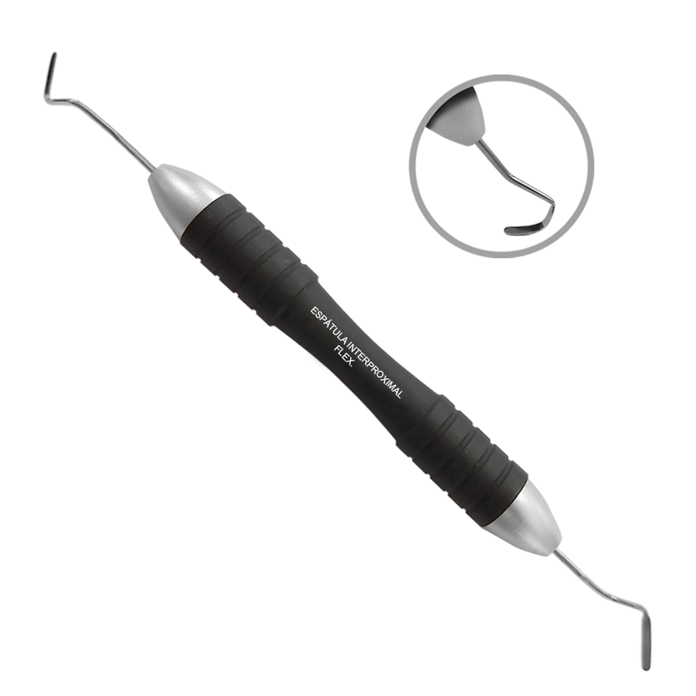 Espátula Resina Interproximal Flexível Colors - Steel Max - dentalecia