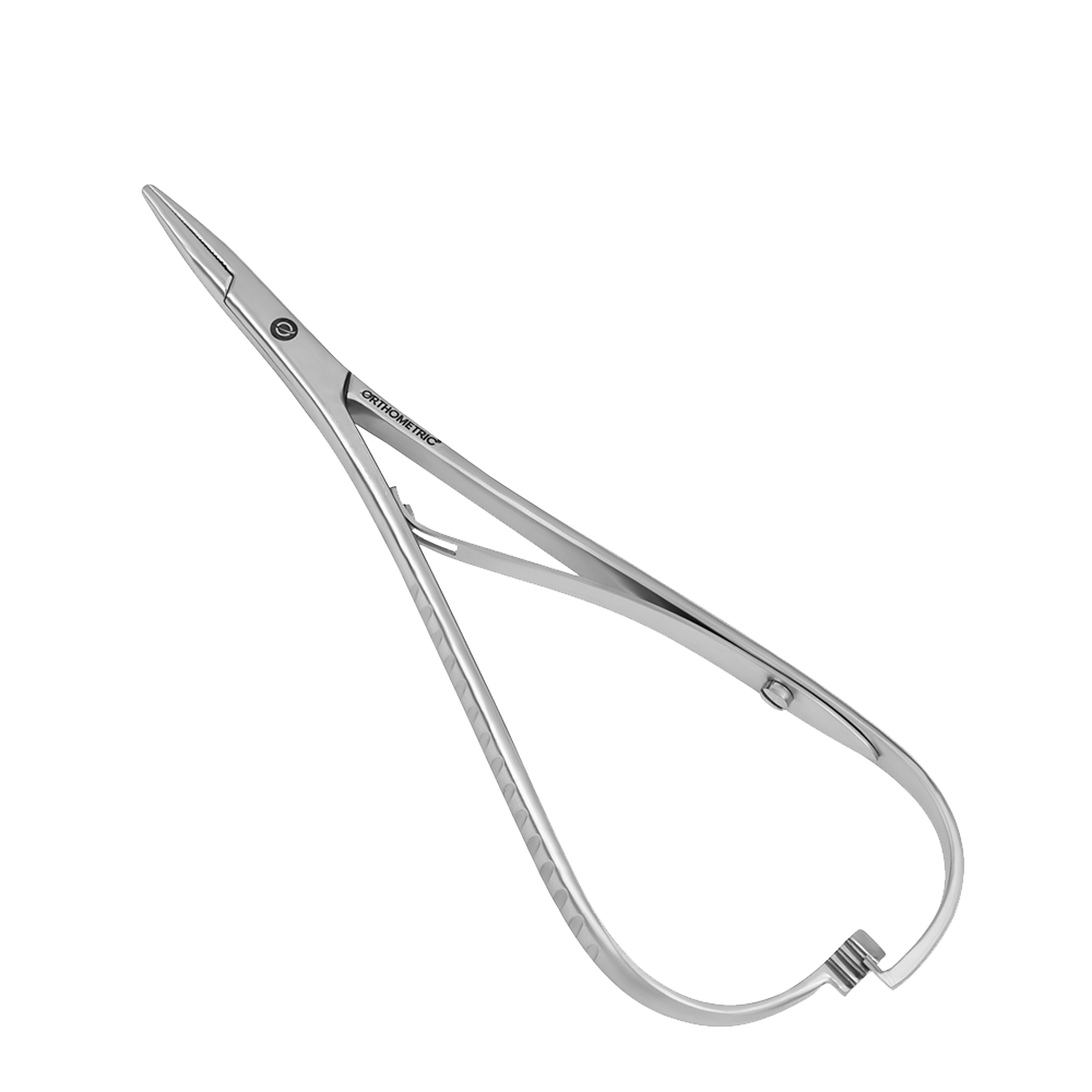 Porta Agulha Mathieu Mini 11,5cm - Orthometric - dentalecia