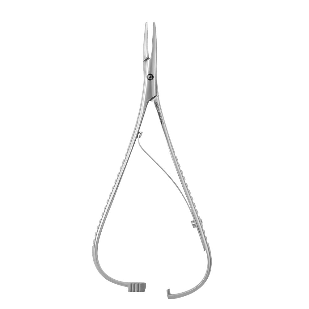Porta Agulha Mathieu Mini 11,5cm - Orthometric - dentalecia