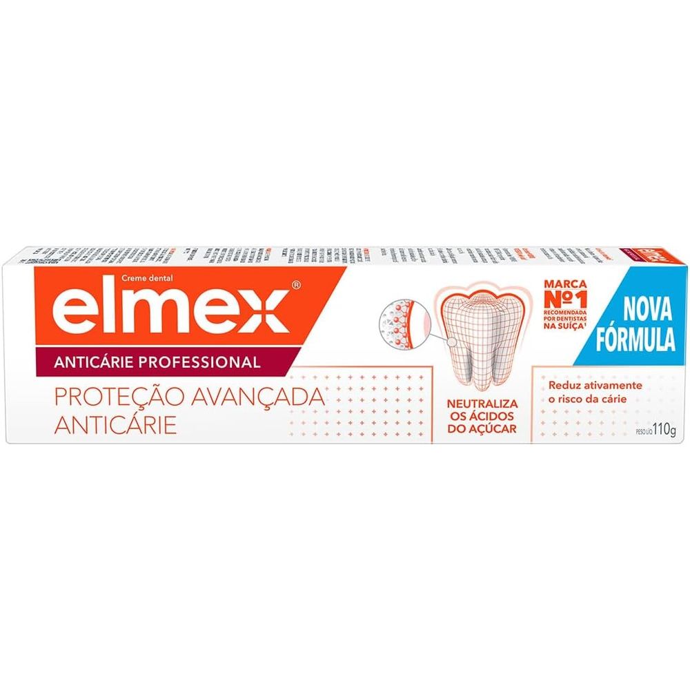 Creme Dental Elmex Anticárie Professional 110g - Colgate - dentalecia