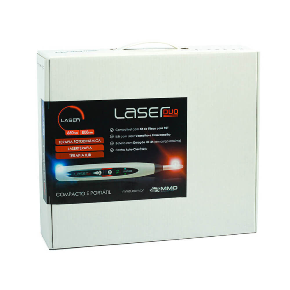 Aparelho De Laser Terapia Portátil Laser Duo - MMO - dentalecia