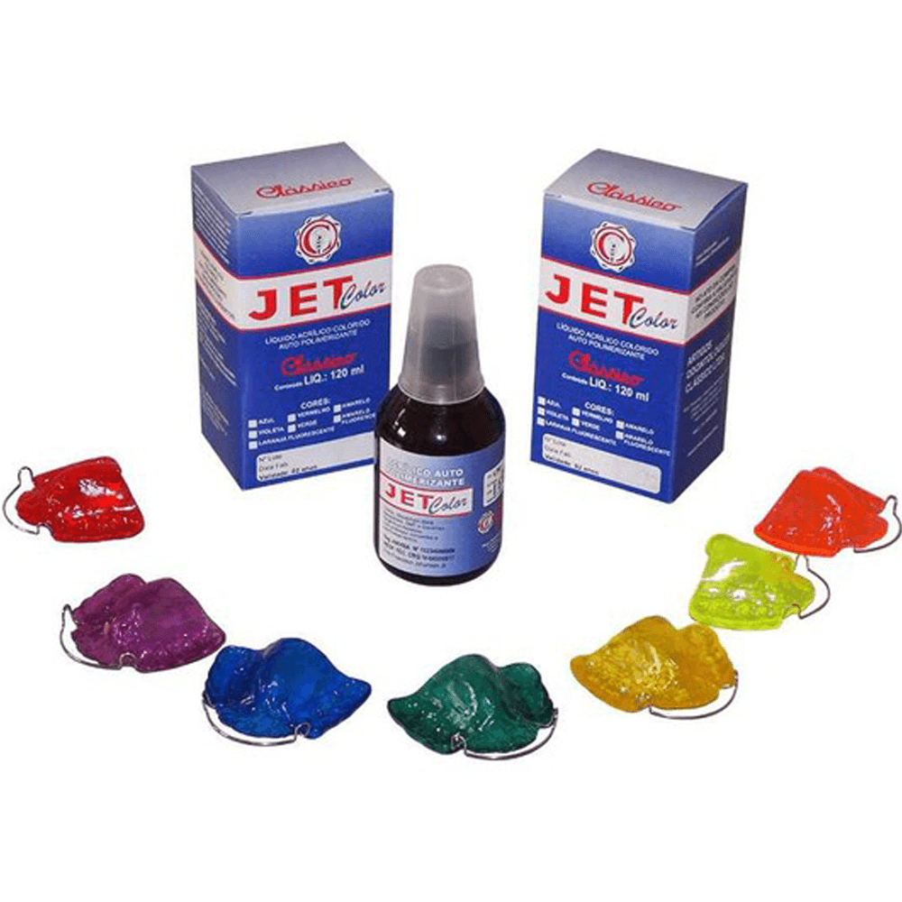 Resina Acrílica Autopolimerizante Jet Color - Clássico - dentalecia